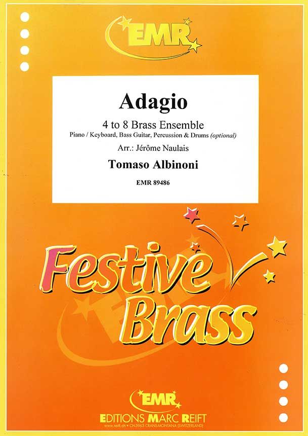 Adagio by Tomaso Giovanni Albinoni » Sheet Music for Brass Ensemble