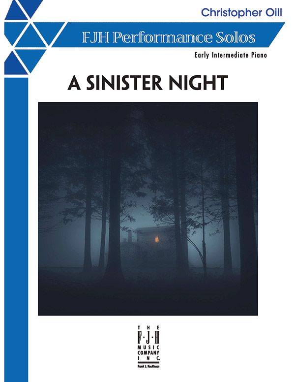 A Sinister Night by Christopher Oill » Sheet Music for Piano