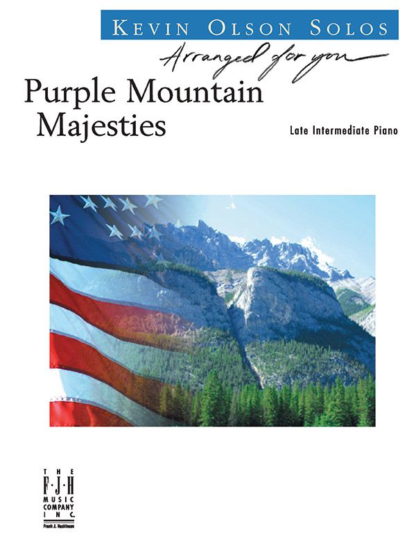 Purple Mountain Majesties by Kevin Olson » Sheet Music for Piano