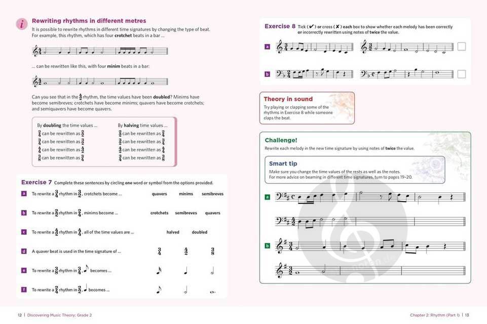 Discovering Music Theory - Grade 2 » Music Theory Books