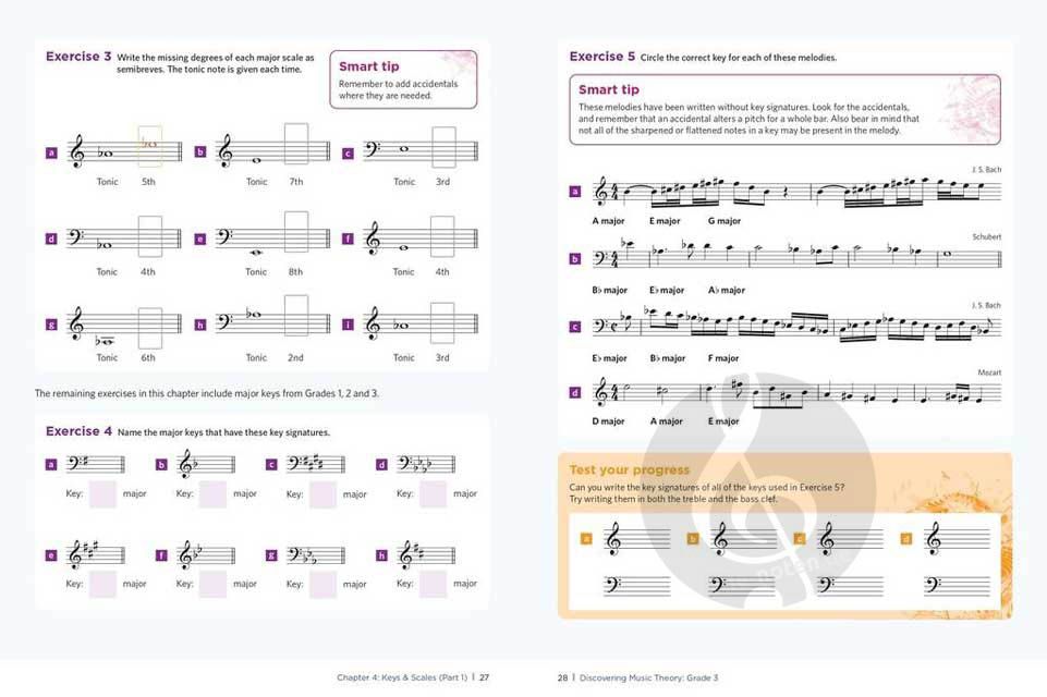 Discovering Music Theory - Grade 4 » Music Theory Books
