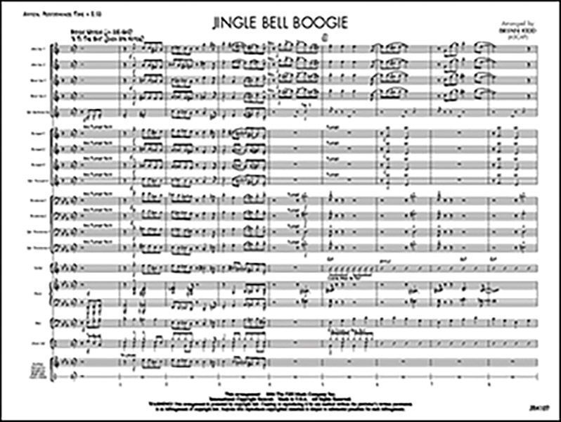 Jingle Bell Boogie by Bryan Kidd (Download) » Sheet Music for Jazz ...