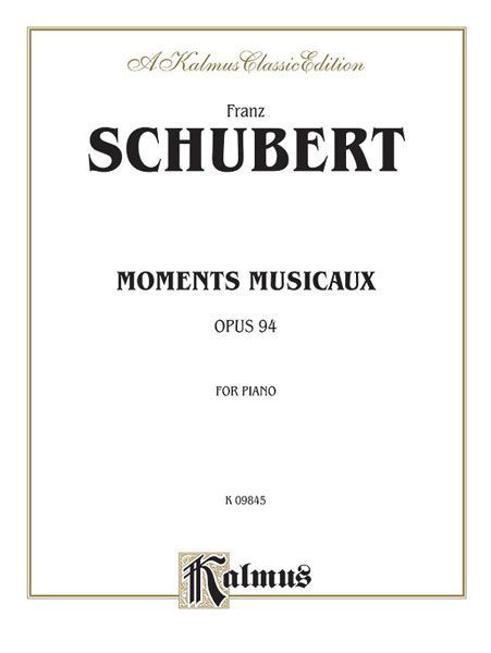 Moderato, in C Minor by Franz Schubert (Download) » Sheet Music for Piano
