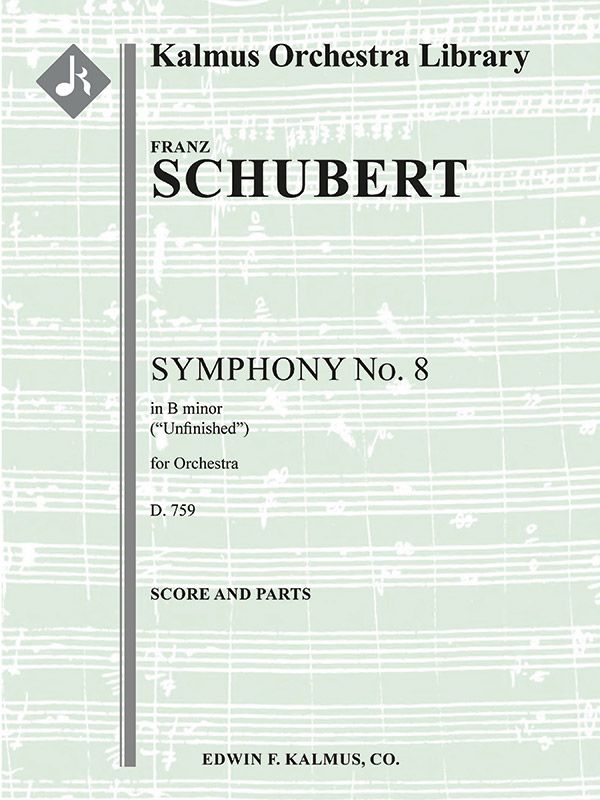 Symphony No. 8 in B minor, D 759 Unfinished by Franz Schubert » Sheet ...