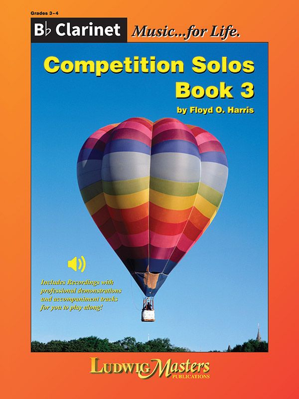 Competition Solos, Book 3 - Clarinet by Floyd O. Harris » Sheet Music ...