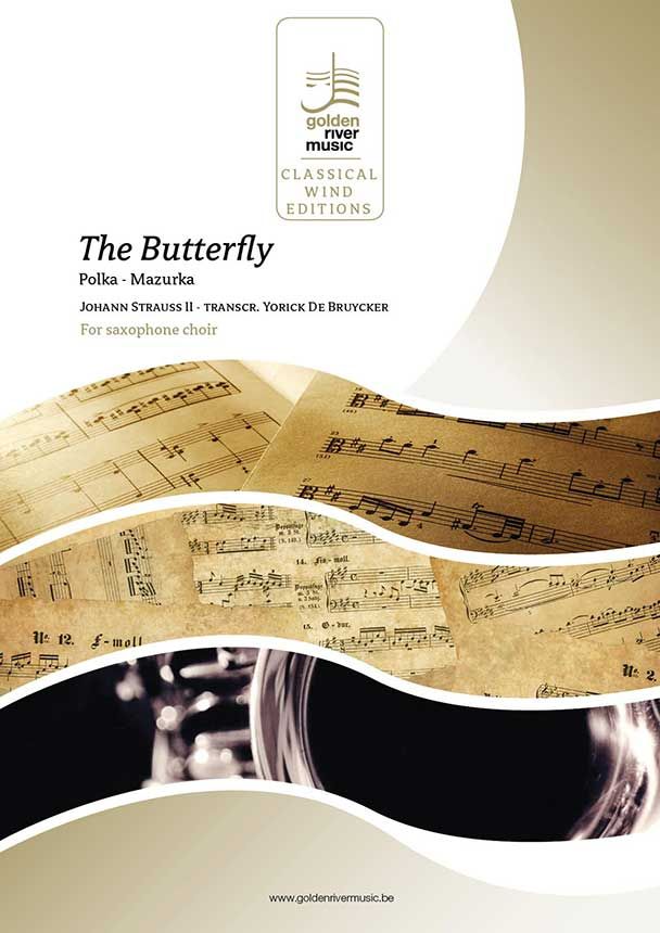 The Butterfly by Johann Strauss (Sohn) » Sheet Music for Saxophone