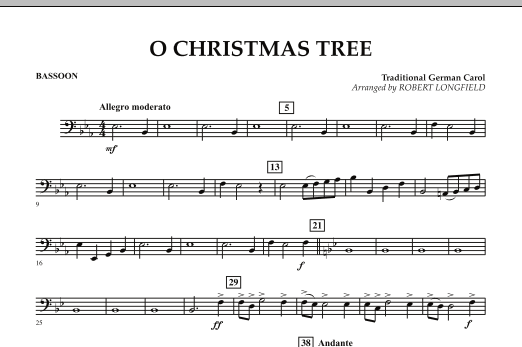O Christmas Tree (Download) » Sheet Music for Concert Band (Part)