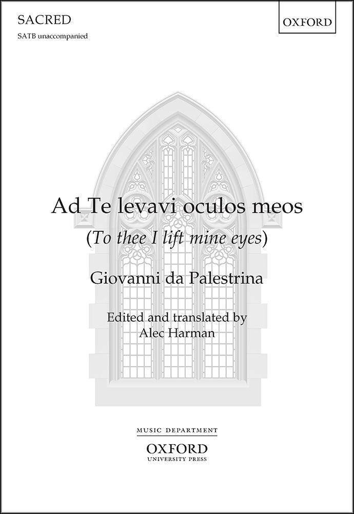 Ad Te levavi oculos meos by Giovanni Pierluigi da Palestrina (Download ...