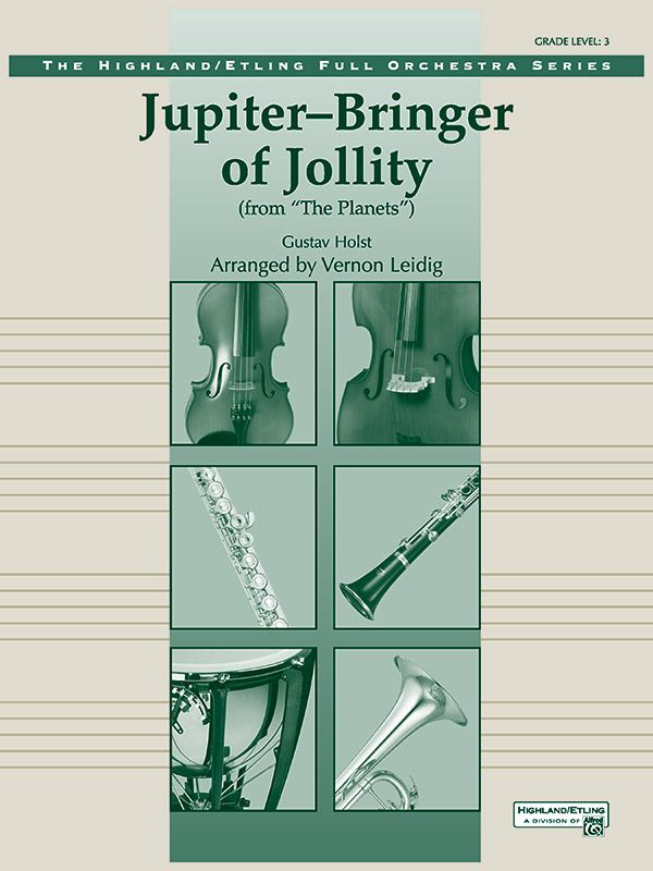 Jupiter (Bringer of Jollity) by Gustav Holst » Sheet Music for Orchestra