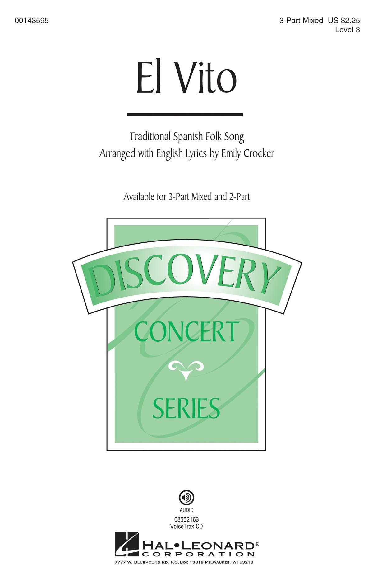 El Vito (Download) » Sheet Music for Mixed Choir