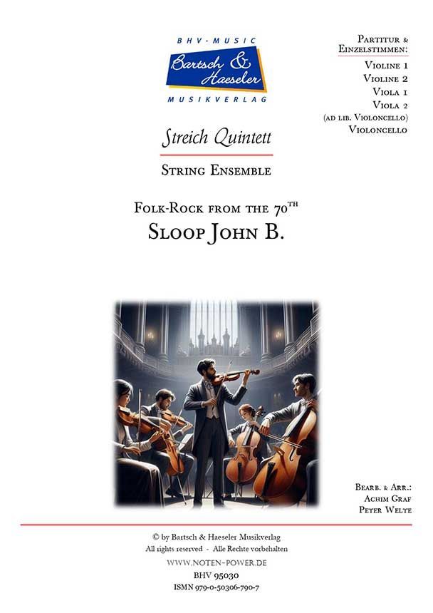 Sloop John B. » Sheet Music for Strings