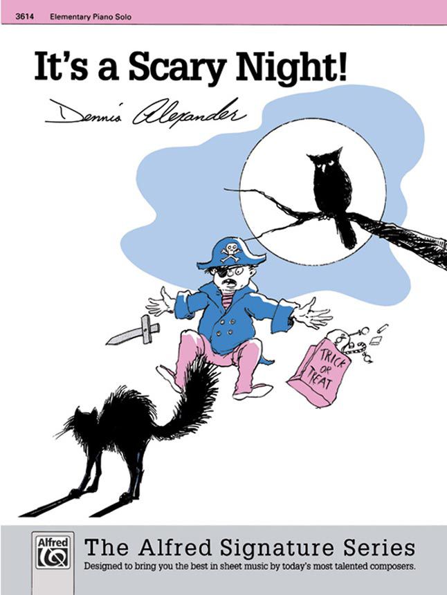 It's A Scary Night by Dennis Alexander » Piano Sheet Music