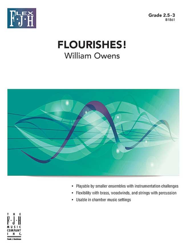 Flourishes! by William Owens » Sheet Music for Concert Band (Score)
