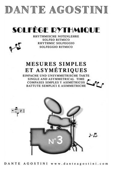 Solfege Rythmique No. 3 by Dante Agostini » Music Theory Books