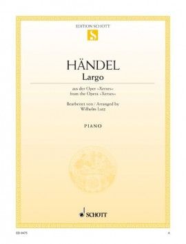 Largo by Georg Friedrich Händel » Piano Sheet Music