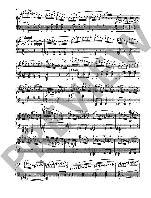 Perpetuum mobile op. 24 by Carl Maria von Weber » Piano Sheet Music