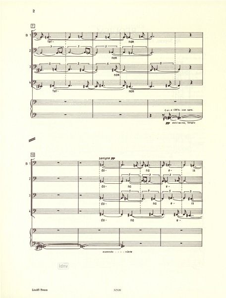 Requiem (György Ligety) » Sheet Music for Mixed Choir