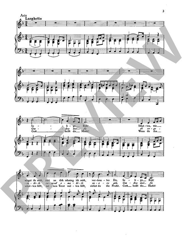 Largo by Georg Friedrich Händel » Vocal Sheet Music