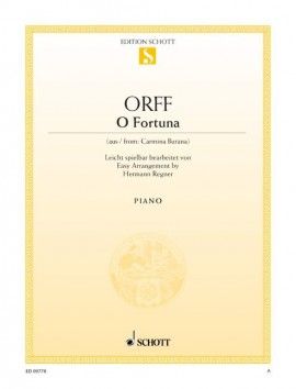 O Fortuna by Carl Orff » Piano Sheet Music , Shop now!