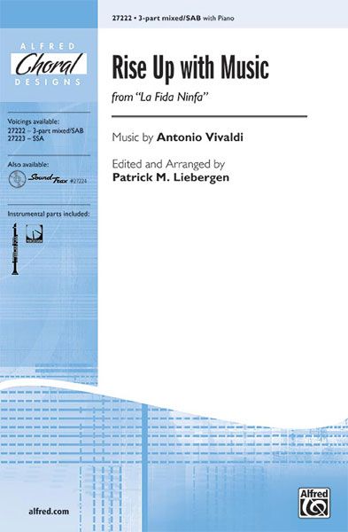 Rise Up With Music (Antonio Vivaldi) » Sheet Music for Mixed Choir