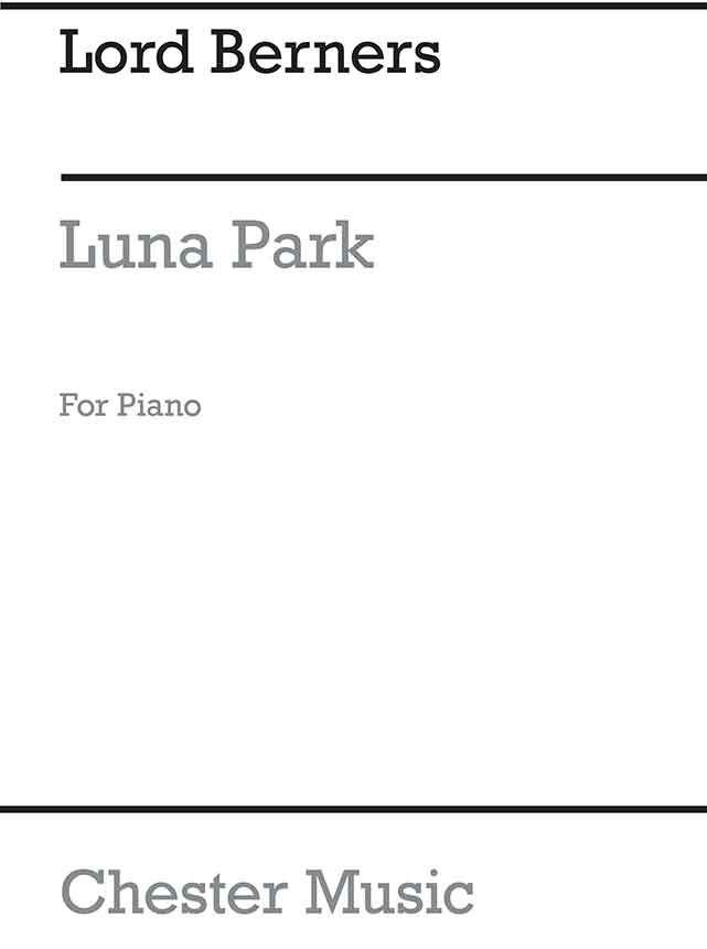Luna Park Piano Solo by Lord Berners » all-sheetmusic.com