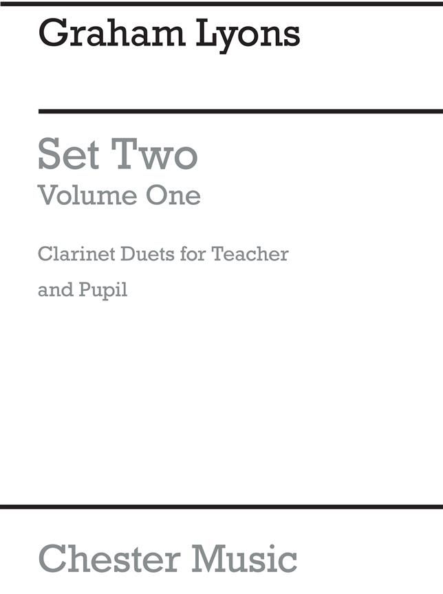 Two Clarinet Duets For Teacher And Pupil Vol. 1 by Graham Lyons » Sheet ...