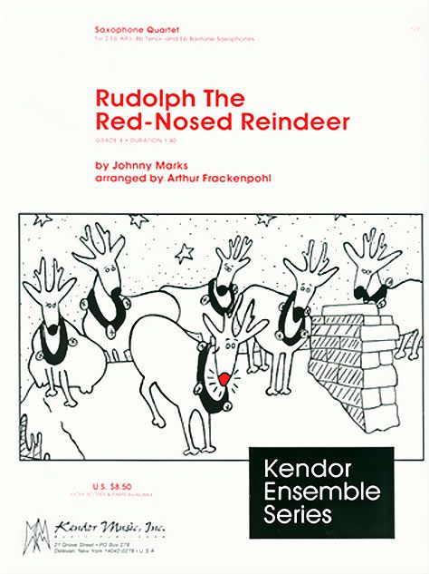 Rudolph the Red-Nosed Reindeer by Johnny Marks » Saxophone Sheet Music