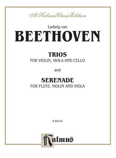 String Trio Compilations by Ludwig van Beethoven » all-sheetmusic.com