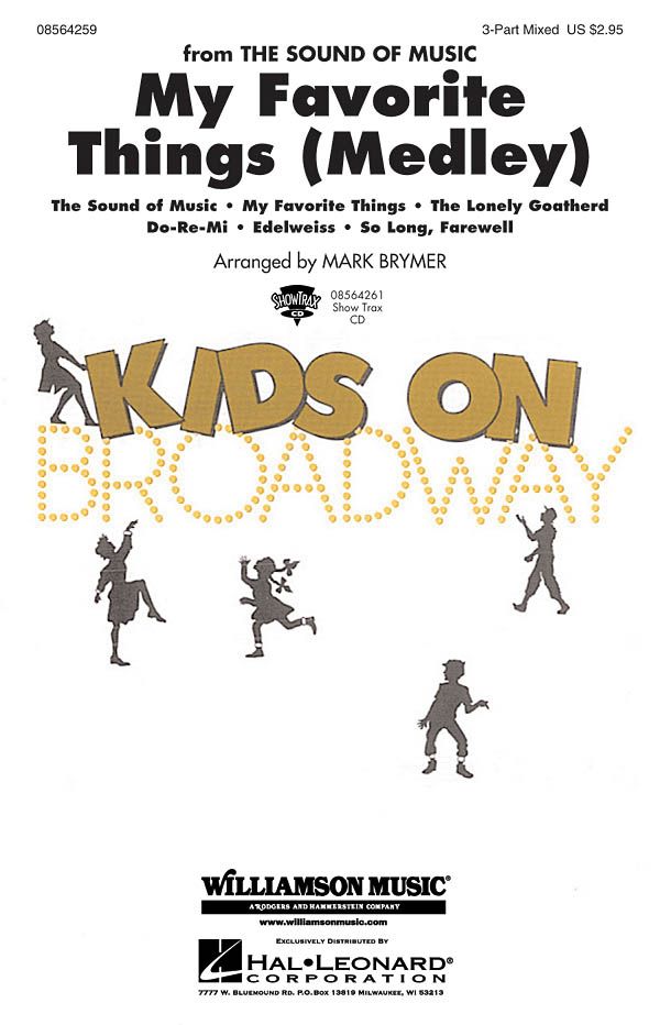 My Favorite Things (Richard Rodgers) » Sheet Music for Mixed Choir