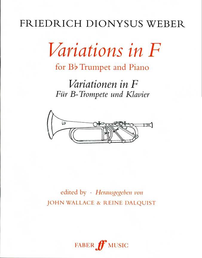 Variations in F by Friedrich Dionys Weber » Sheet Music for Trumpet