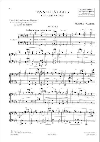 Richard Wagner Piano Sheet Music » Buy Sheet Music Online