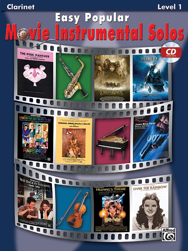 Easy Popular Movie Instrumental Solos » Sheet Music for Clarinet