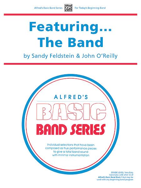 Featuring The Band (Sandy Feldstein) » Sheet Music for Concert Band (Score)
