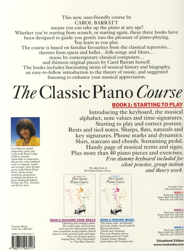 Classic Piano Course » Buy Online