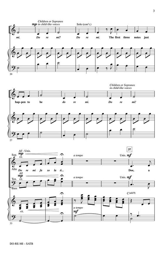 Do-Re-Mi » Mixed Choir Sheet Music at all-sheetmusic.com