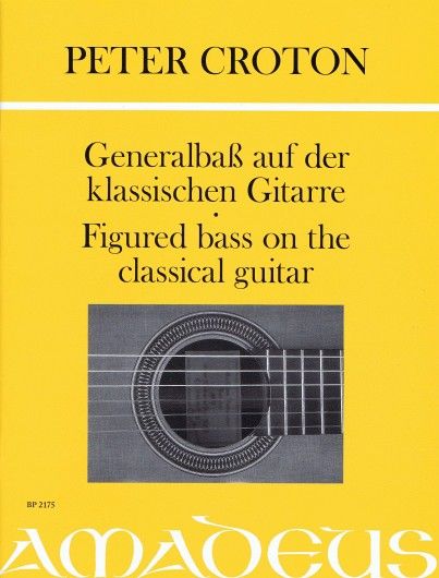 Figured bass on the classical guitar » Sheet Music for Guitar