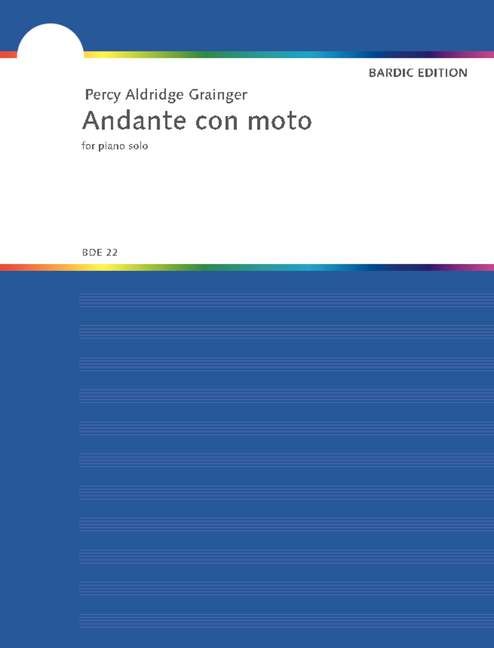 Andante con moto by Percy Aldridge Grainger » Piano Sheet Music