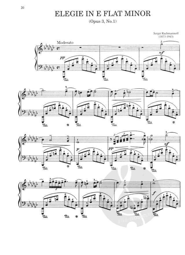 The Very Best Of Rachmaninoff For Piano by Sergei Rachmaninow » all ...