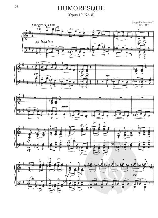 The Very Best Of Rachmaninoff For Piano by Sergei Rachmaninow » all ...