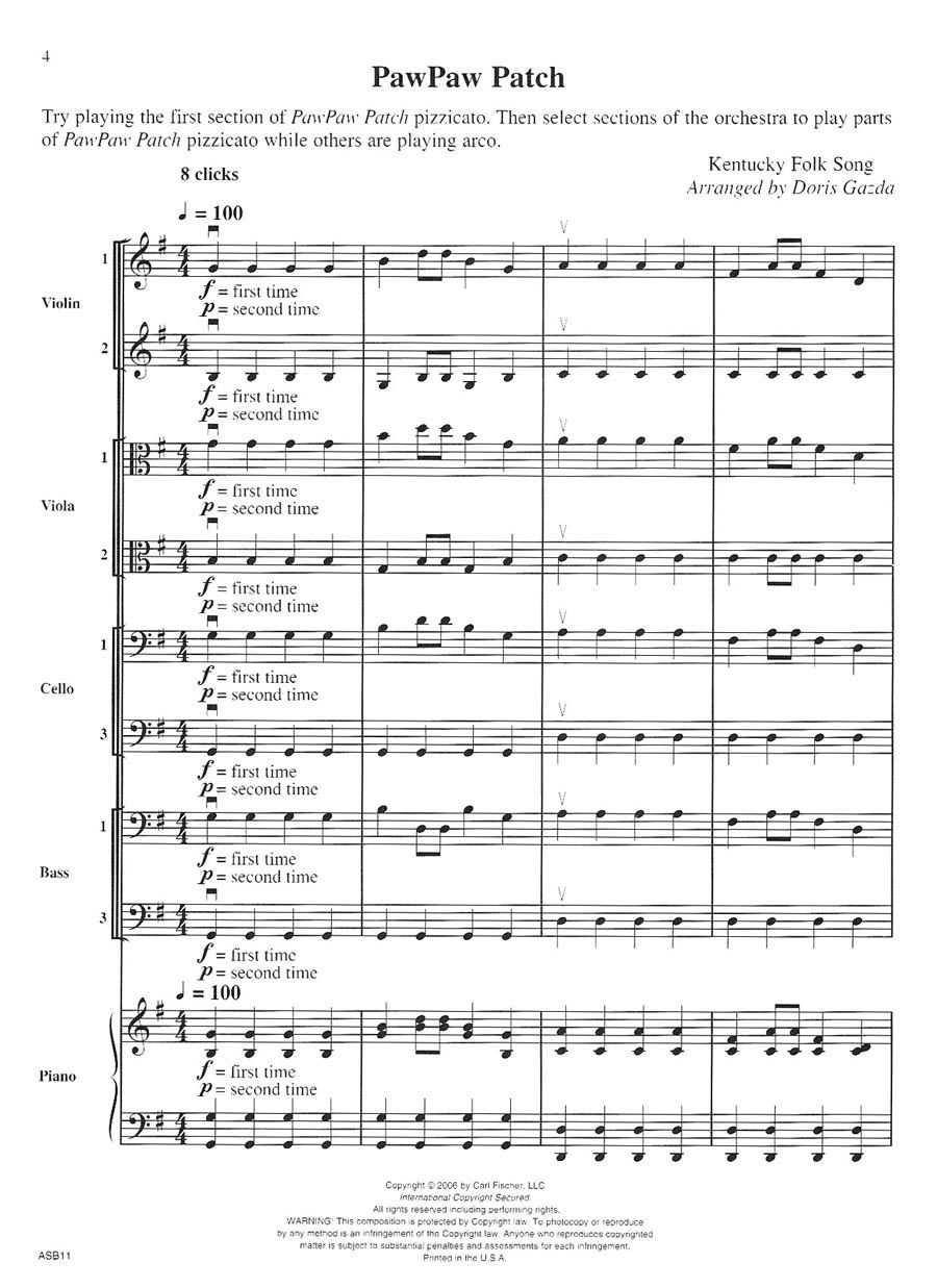 Doris Gazda Sheet Music for String Ensemble » Buy Online
