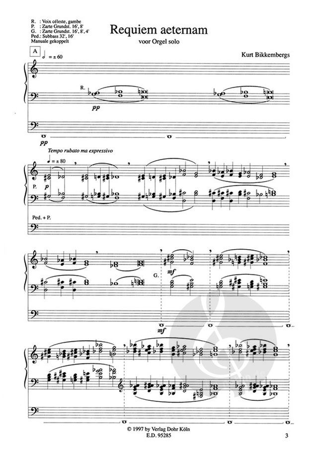 Requiem Sheet Music | all-sheetmusic.com