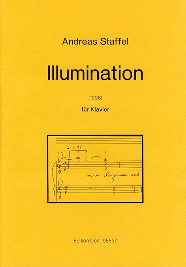 Illumination by Andreas Staffel » Piano Sheet Music (Score)