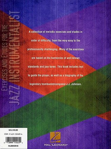 Exercises and Etudes for the Jazz Instrumentalist by J.J. Johnson ...