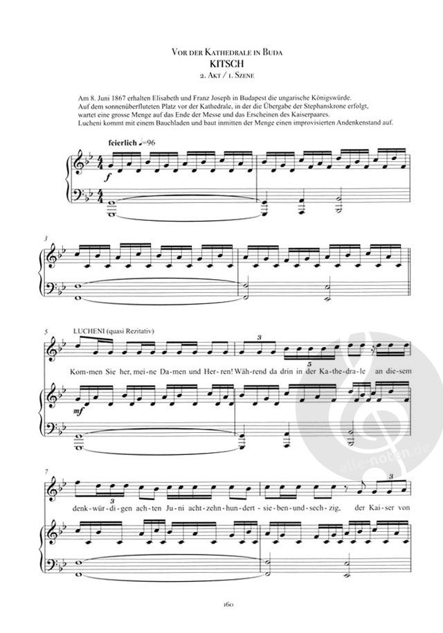 Elisabeth - Das Musical by Michael Kunze » Piano, Vocal & Guitar