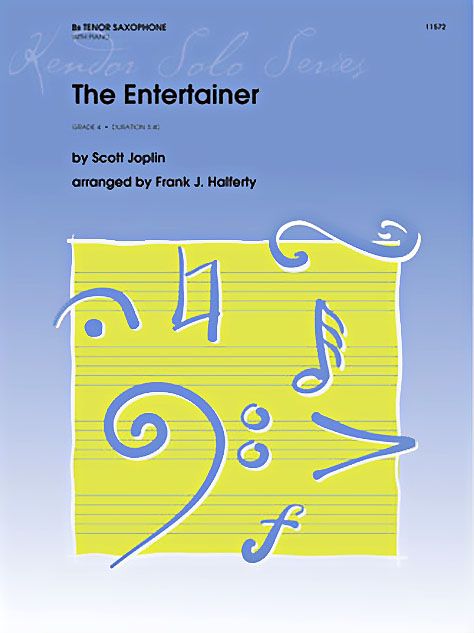 The Entertainer by Scott Joplin » Saxophone Sheet Music - KEN11572