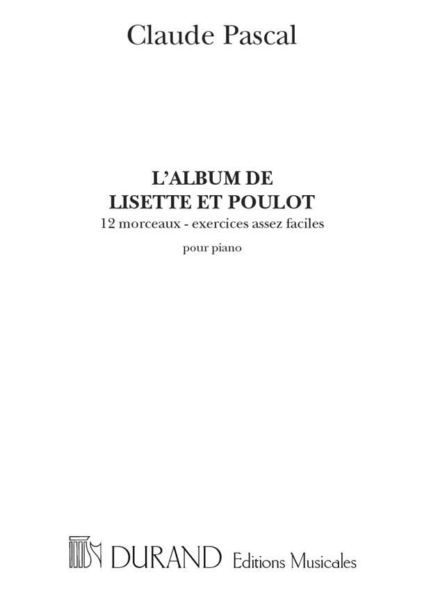 Album Lisette et Poulot by Claude Pascal » Piano Sheet Music