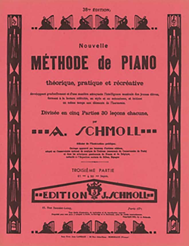 Methode de piano Vol.3 by A. Schmoll » all-sheetmusic.com