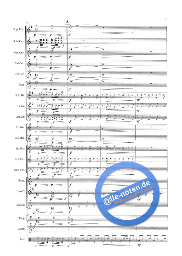 Chicken Run (John Powell) » Sheet Music for Brass Band - OBR15813