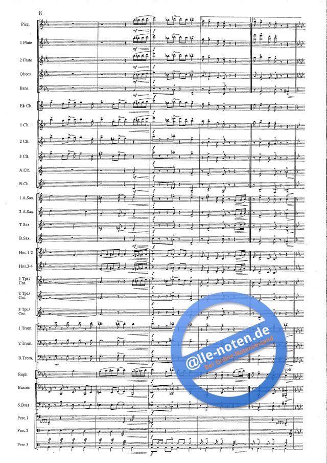 Breezin' Down Broadway! » Concert Band Sheet Music
