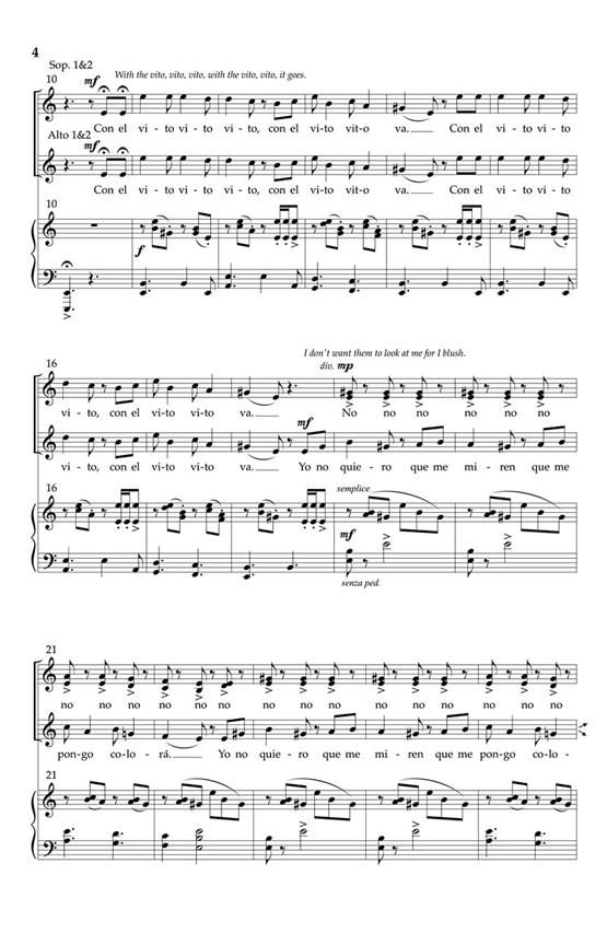El Vito by Joni Jensen » Women's Choir Sheet Music